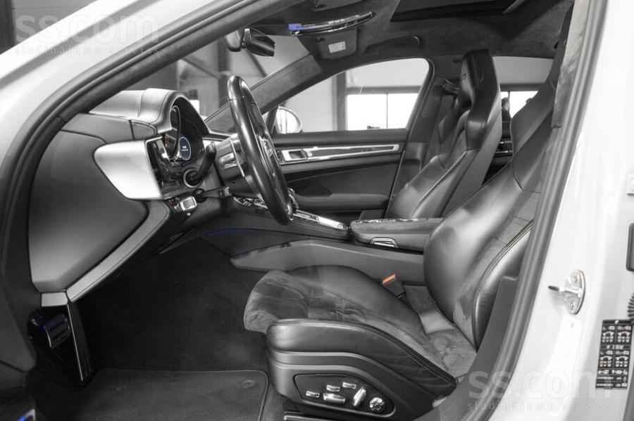 Pelēks Porsche Panamera 2019 Rīga, ar dzinēja tilpumu 4.00 L un nobraukumu 118 tūkst. km par 65340 €, foto 9 vietnē AUTOMOTO.COM.LV