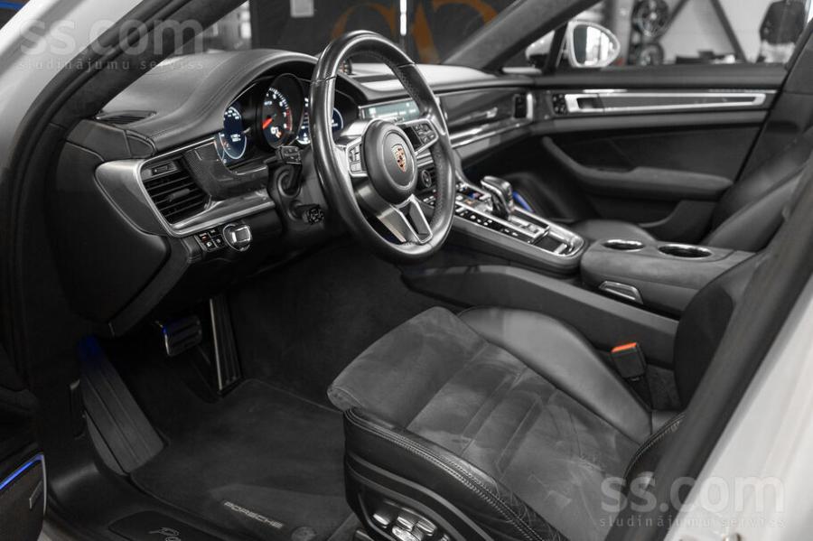 Pelēks Porsche Panamera 2019 Rīga, ar dzinēja tilpumu 4.00 L un nobraukumu 118 tūkst. km par 65340 €, foto 10 vietnē AUTOMOTO.COM.LV