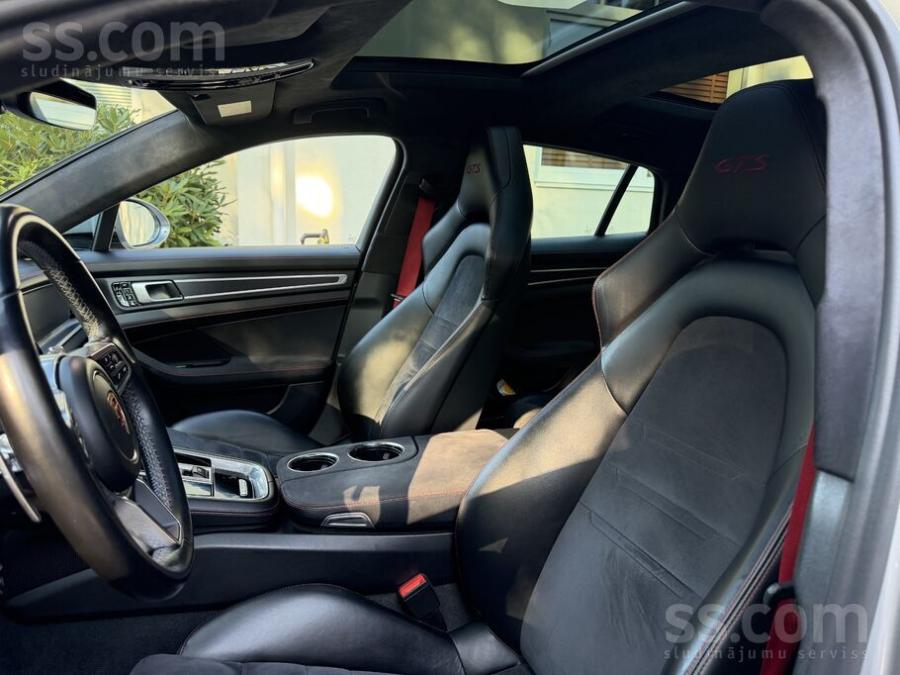 Grey Porsche Panamera 2019 in Riga, with an engine capacity of 4.00 L and mileage of 139 thousand km for 56000 €, photo 7 on AUTOMOTO.COM.LV