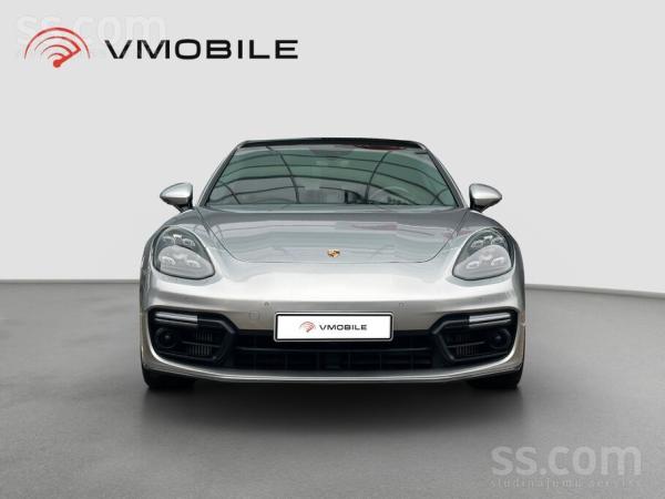 Grey Porsche Panamera 2019 in Riga, with an engine capacity of 4.00 L and mileage of 140 thousand km for 54990 €, photo 4 on AUTOMOTO.COM.LV