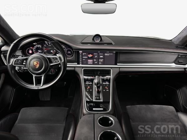 Grey Porsche Panamera 2019 in Riga, with an engine capacity of 4.00 L and mileage of 140 thousand km for 54990 €, photo 8 on AUTOMOTO.COM.LV