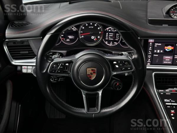 Grey Porsche Panamera 2019 in Riga, with an engine capacity of 4.00 L and mileage of 140 thousand km for 54990 €, photo 9 on AUTOMOTO.COM.LV