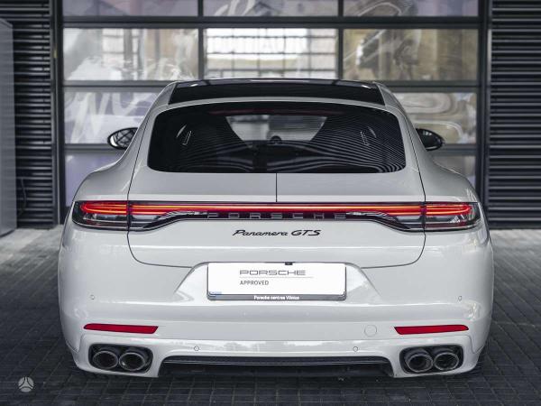 Grey Porsche Panamera 2021 in Vilnius, with an engine capacity of 4.00 L and mileage of 86 thousand km for 89911 €, photo 4 on AUTOMOTO.COM.LV