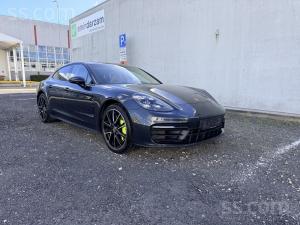 Grey Porsche Panamera 2021 in Riga, with an engine capacity of 2.90 L and mileage of 48 thousand km for 87000 €, photo 1 on AUTOMOTO.COM.LV