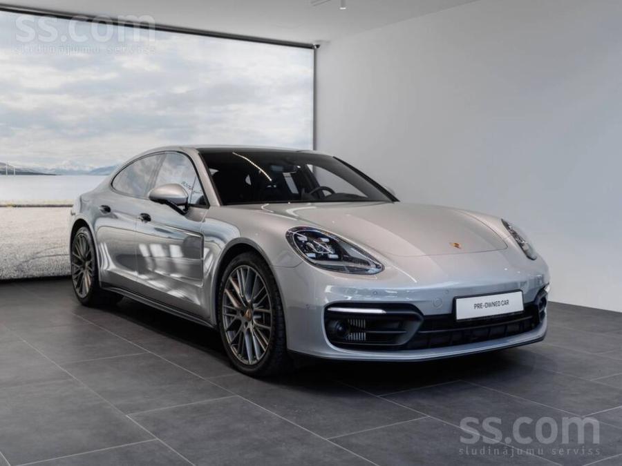 Pelēks Porsche Panamera 2023 Rīga, ar dzinēja tilpumu 2.90 L un nobraukumu 55 tūkst. km par 79900 €, foto 8 vietnē AUTOMOTO.COM.LV