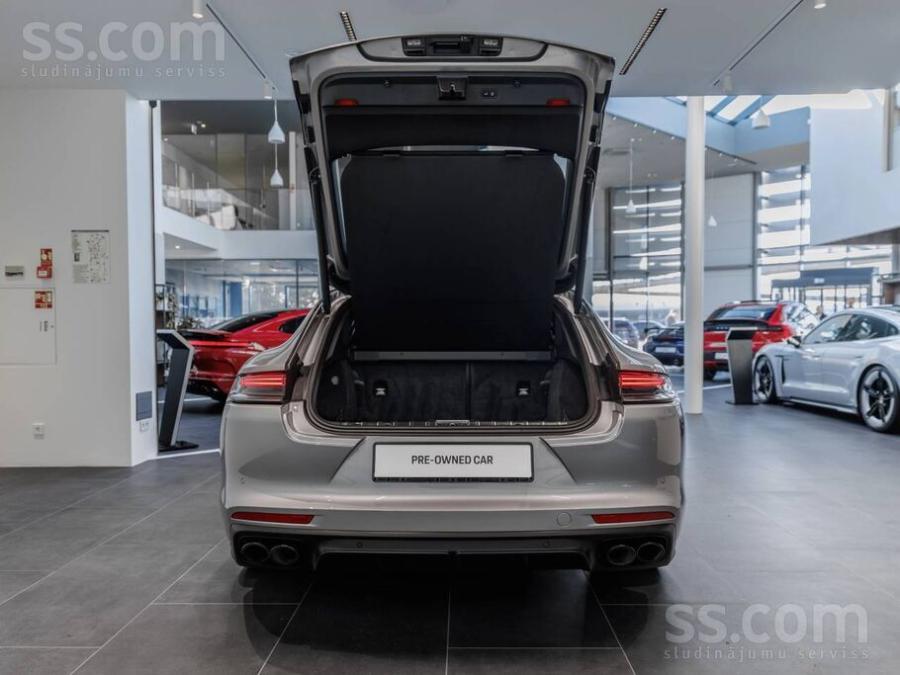 Pelēks Porsche Panamera 2023 Rīga, ar dzinēja tilpumu 2.90 L un nobraukumu 55 tūkst. km par 79900 €, foto 11 vietnē AUTOMOTO.COM.LV