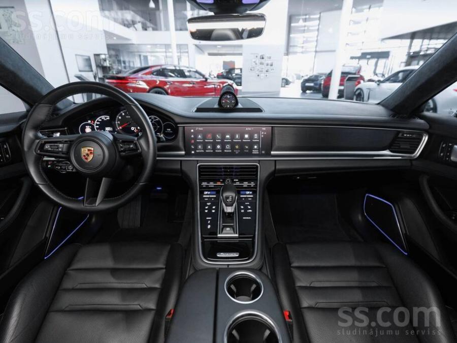 Pelēks Porsche Panamera 2023 Rīga, ar dzinēja tilpumu 2.90 L un nobraukumu 55 tūkst. km par 79900 €, foto 18 vietnē AUTOMOTO.COM.LV