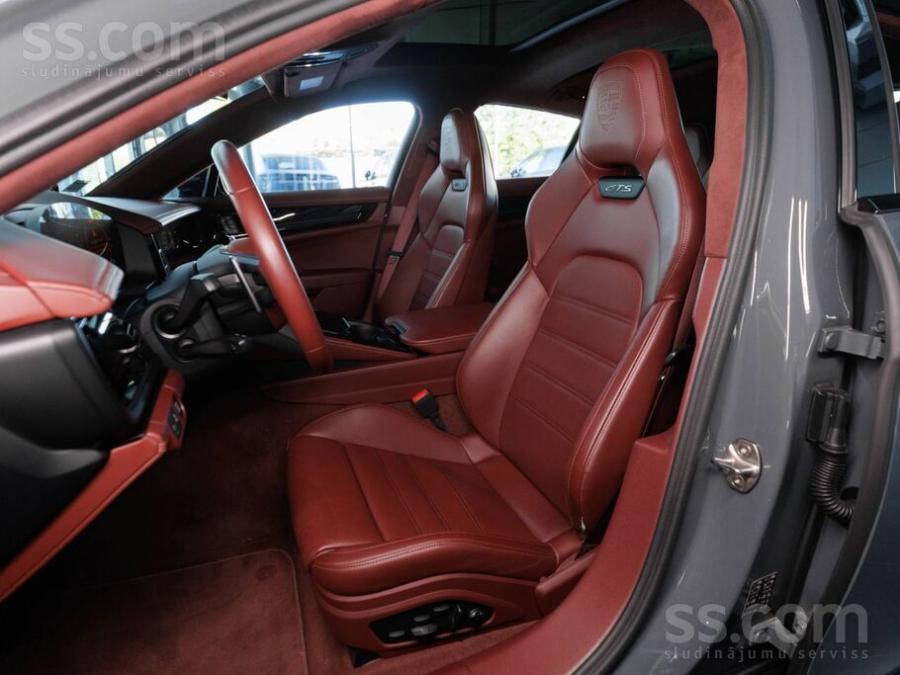 Grey Porsche Panamera 2024 in Riga, with an engine capacity of 4.00 L and mileage of 62 thousand km for 128000 €, photo 6 on AUTOMOTO.COM.LV