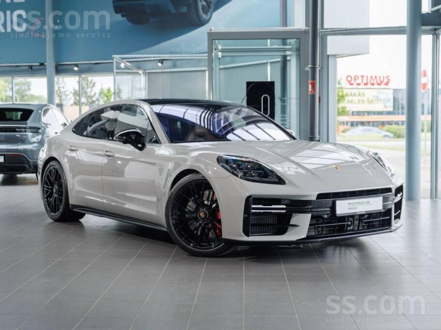 Grey Porsche Panamera 2026 in Riga, with an engine capacity of 4.00 L and mileage of 5 thousand km for 176000 €, photo 10 on AUTOMOTO.COM.LV
