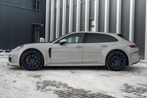 Pelēks Porsche Panamera 2018 Viļņa, ar dzinēja tilpumu 3.00 L un nobraukumu 100 tūkst. km par 58900 €, foto 3 vietnē AUTOMOTO.COM.LV