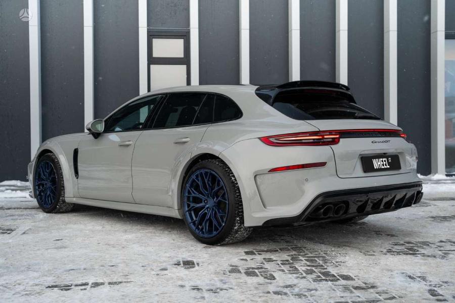 Pelēks Porsche Panamera 2018 Viļņa, ar dzinēja tilpumu 3.00 L un nobraukumu 100 tūkst. km par 58900 €, foto 4 vietnē AUTOMOTO.COM.LV