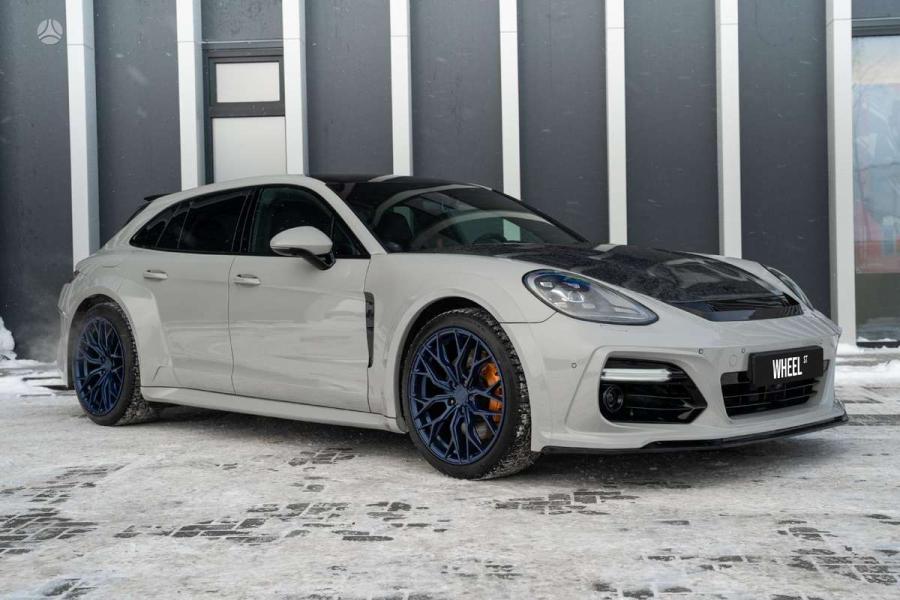 Pelēks Porsche Panamera 2018 Viļņa, ar dzinēja tilpumu 3.00 L un nobraukumu 100 tūkst. km par 58900 €, foto 9 vietnē AUTOMOTO.COM.LV