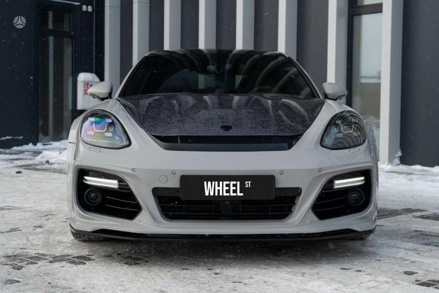 Pelēks Porsche Panamera 2018 Viļņa, ar dzinēja tilpumu 3.00 L un nobraukumu 100 tūkst. km par 58900 €, foto 10 vietnē AUTOMOTO.COM.LV