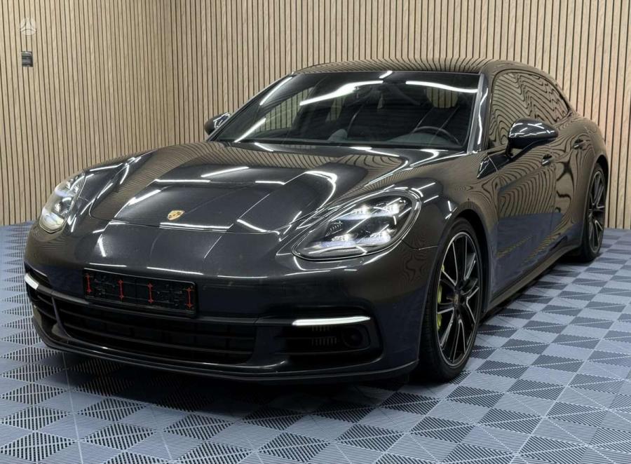 Pelēks Porsche Panamera 2018 Marijampole, ar dzinēja tilpumu 2.89 L un nobraukumu 183 tūkst. km par 37000 €, foto 4 vietnē AUTOMOTO.COM.LV