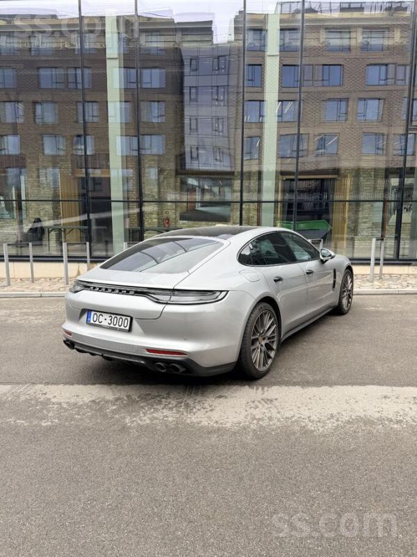 Porsche Panamera 2023 in Riga, with an engine capacity of 2.90 L and mileage of 55 thousand km for 87777 €, photo 4 on AUTOMOTO.COM.LV