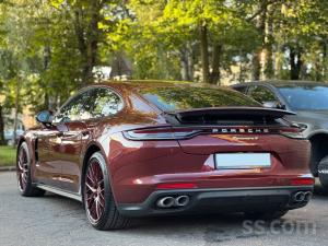 Sarkans Porsche Panamera 2021 Rīga, ar dzinēja tilpumu 2.90 L un nobraukumu 67 tūkst. km par 74900 €, foto 3 vietnē AUTOMOTO.COM.LV
