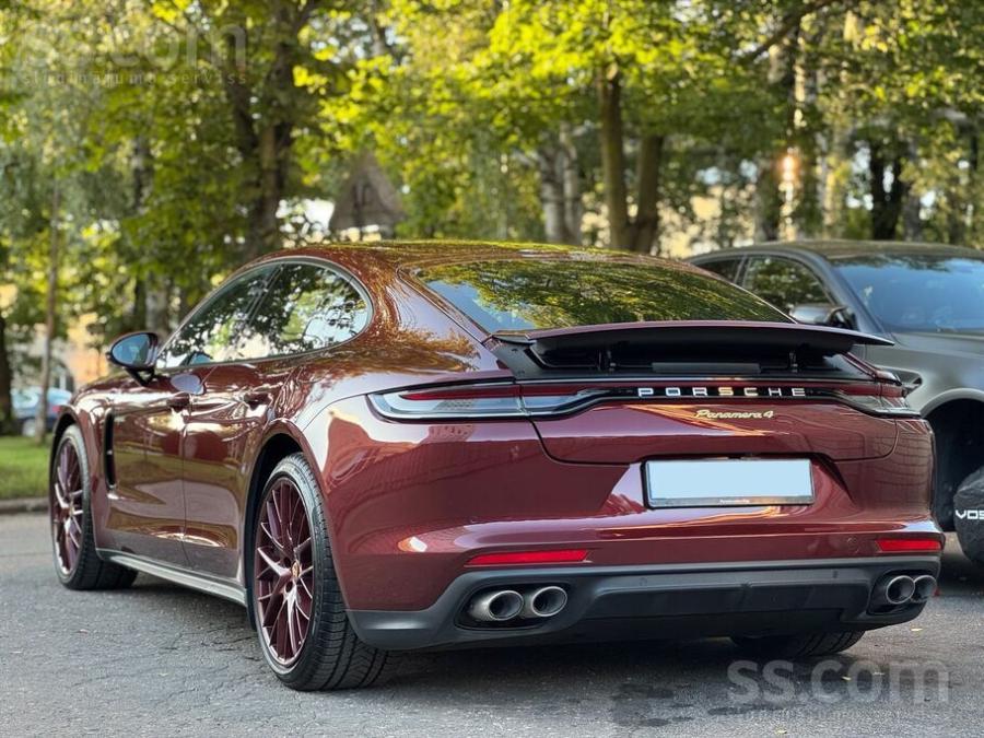 Sarkans Porsche Panamera 2021 Rīga, ar dzinēja tilpumu 2.90 L un nobraukumu 67 tūkst. km par 74900 €, foto 3 vietnē AUTOMOTO.COM.LV