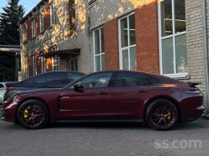 Sarkans Porsche Panamera 2021 Rīga, ar dzinēja tilpumu 2.90 L un nobraukumu 67 tūkst. km par 74900 €, foto 4 vietnē AUTOMOTO.COM.LV