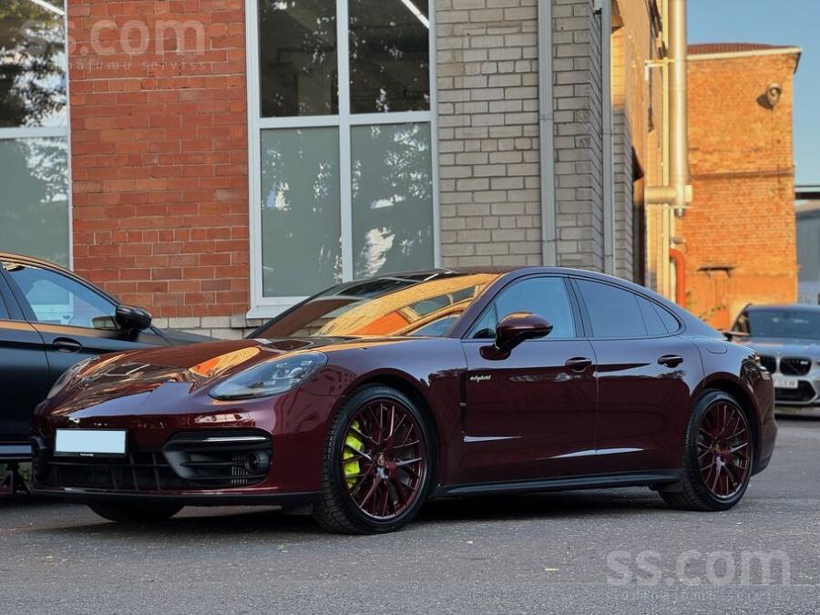 Sarkans Porsche Panamera 2021 Rīga, ar dzinēja tilpumu 2.90 L un nobraukumu 67 tūkst. km par 74900 €, foto 6 vietnē AUTOMOTO.COM.LV