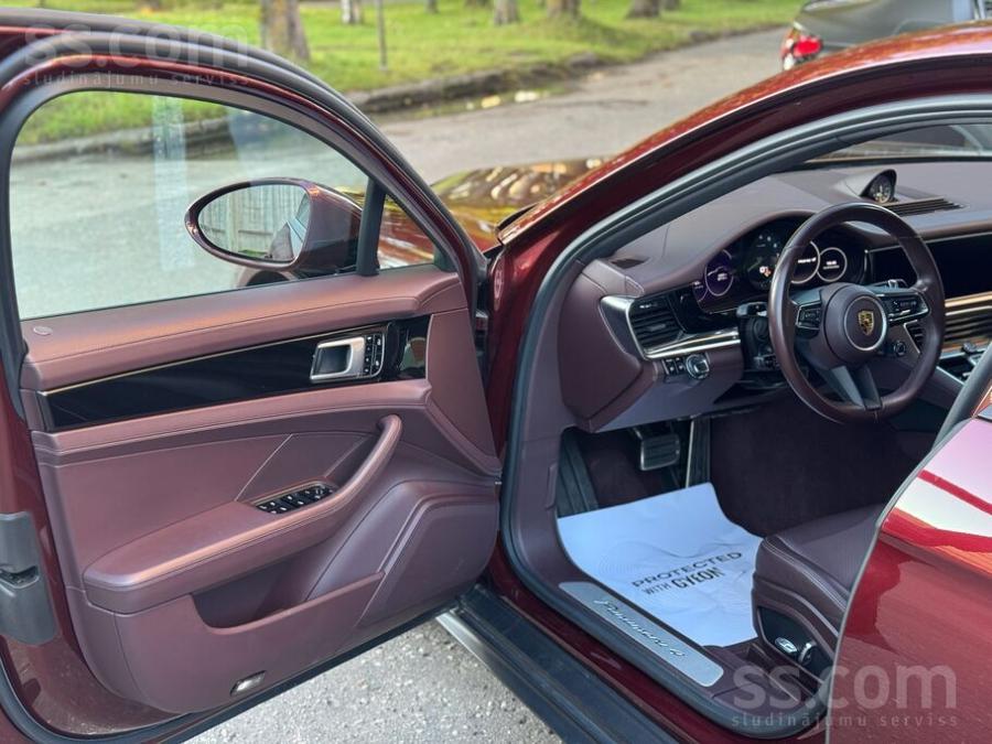Sarkans Porsche Panamera 2021 Rīga, ar dzinēja tilpumu 2.90 L un nobraukumu 67 tūkst. km par 74900 €, foto 7 vietnē AUTOMOTO.COM.LV