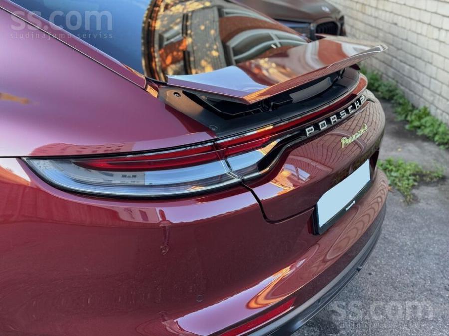 Sarkans Porsche Panamera 2021 Rīga, ar dzinēja tilpumu 2.90 L un nobraukumu 67 tūkst. km par 74900 €, foto 13 vietnē AUTOMOTO.COM.LV