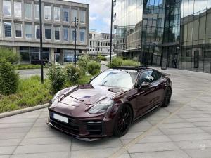 Sarkans Porsche Panamera 2021 Viļņa, ar dzinēja tilpumu 4.00 L un nobraukumu 37 tūkst. km par 62900 €, foto 5 vietnē AUTOMOTO.COM.LV