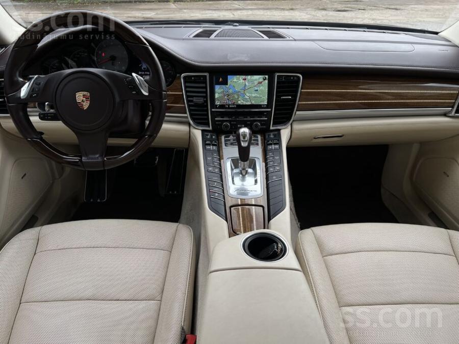 Sarkans Porsche Panamera 2013 Rīga, ar dzinēja tilpumu 3.00 L un nobraukumu 178 tūkst. km par 26500 €, foto 7 vietnē AUTOMOTO.COM.LV