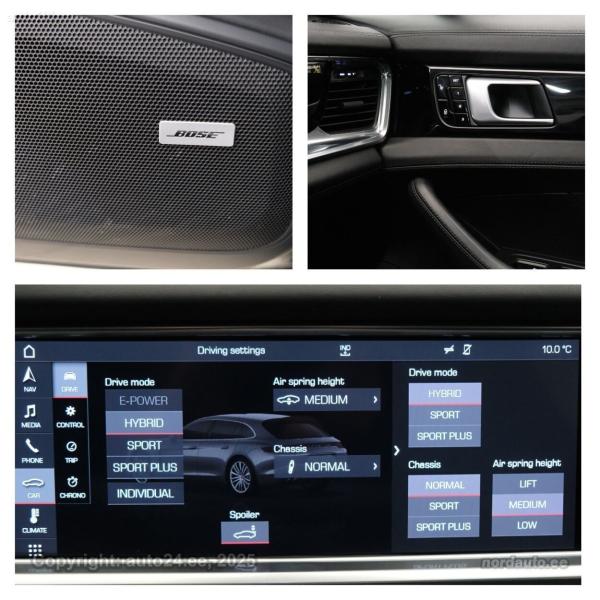 Porsche Panamera 2018 in Tallinn, with an engine capacity of 2.90 L and mileage of 113 thousand km for 45900 €, photo 11 on AUTOMOTO.COM.LV