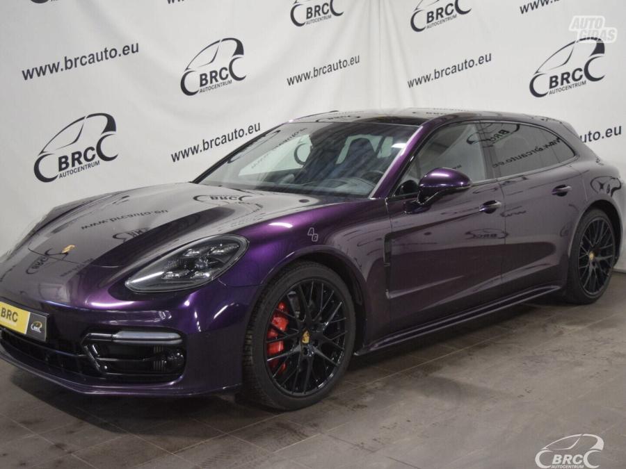 Violet Porsche Panamera 2019 in Riga, with an engine capacity of 4.00 L and mileage of 58 thousand km for 76900 €, photo 1 on AUTOMOTO.COM.LV