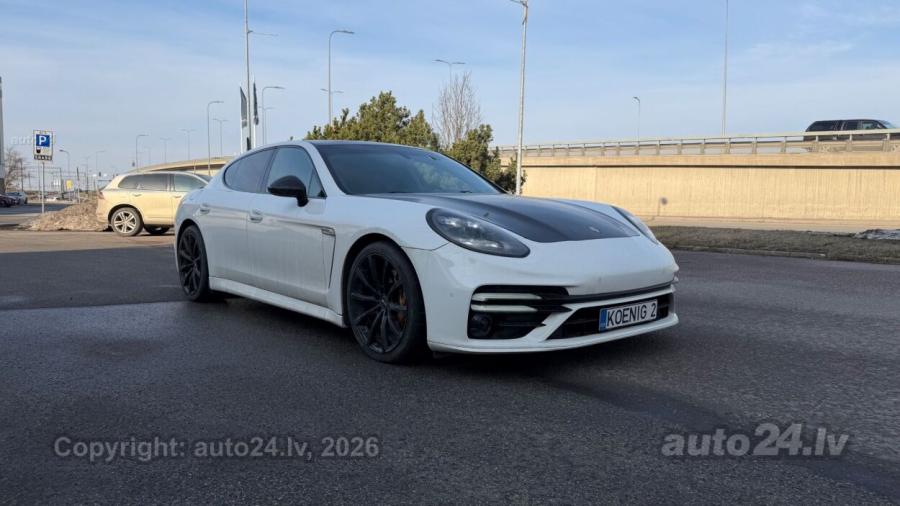 White Porsche Panamera 2009 in Tallinn, with an engine capacity of 4.80 L and mileage of 240 thousand km for 24000 €, photo 2 on AUTOMOTO.COM.LV