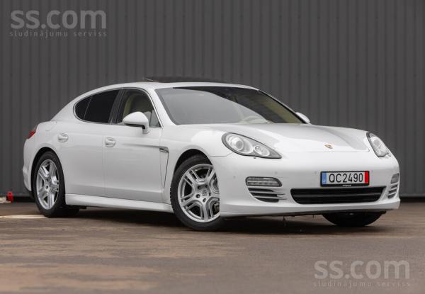 Balts Porsche Panamera 2010 Jelgava, ar dzinēja tilpumu 4.80 L un nobraukumu 130 tūkst. km par 13500 €, foto 1 vietnē AUTOMOTO.COM.LV