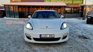 White Porsche Panamera 2013 in Kretinga, with an engine capacity of 4.80 L and mileage of 162 thousand km for 20999 €, photo  on AUTOMOTO.COM.LV