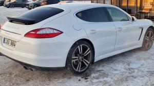 White Porsche Panamera 2013 in Kretinga, with an engine capacity of 4.80 L and mileage of 162 thousand km for 20999 €, photo 6 on AUTOMOTO.COM.LV