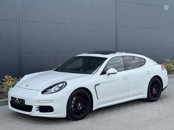 Balts Porsche Panamera 2014 Viļņa, ar dzinēja tilpumu 3.60 L un nobraukumu 139 tūkst. km par 17950 €, foto 1 vietnē AUTOMOTO.COM.LV