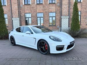 White Porsche Panamera 2014 in Tallinn, with an engine capacity of 4.80 L and mileage of 47 thousand km for 42900 €, photo  on AUTOMOTO.COM.LV