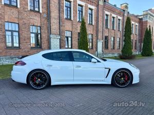 White Porsche Panamera 2014 in Tallinn, with an engine capacity of 4.80 L and mileage of 47 thousand km for 42900 €, photo 3 on AUTOMOTO.COM.LV