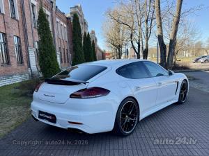 White Porsche Panamera 2014 in Tallinn, with an engine capacity of 4.80 L and mileage of 47 thousand km for 42900 €, photo 4 on AUTOMOTO.COM.LV