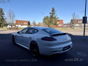 White Porsche Panamera 2014 in Tallinn, with an engine capacity of 4.80 L and mileage of 47 thousand km for 42900 €, photo 6 on AUTOMOTO.COM.LV