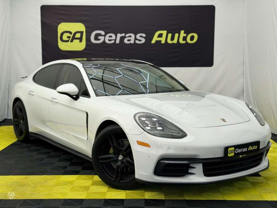 Balts Porsche Panamera 2018 Viļņa, ar dzinēja tilpumu 2.99 L un nobraukumu 212 tūkst. km par 36990 €, foto 4 vietnē AUTOMOTO.COM.LV