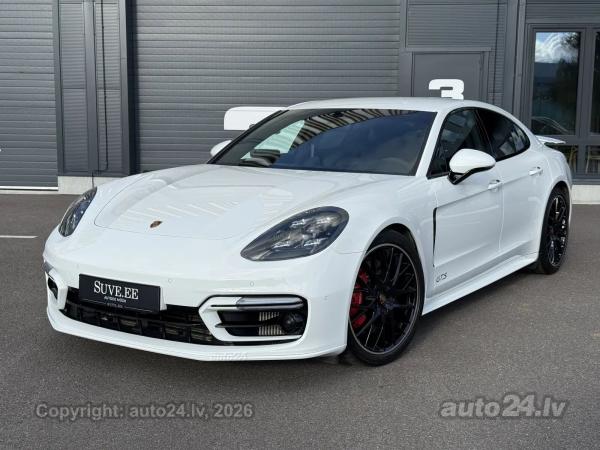 White Porsche Panamera 2022 in Tallinn, with an engine capacity of 4.00 L and mileage of 48 thousand km for 84995 €, photo 3 on AUTOMOTO.COM.LV