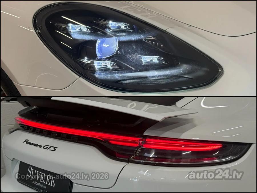 White Porsche Panamera 2022 in Tallinn, with an engine capacity of 4.00 L and mileage of 48 thousand km for 84995 €, photo 27 on AUTOMOTO.COM.LV