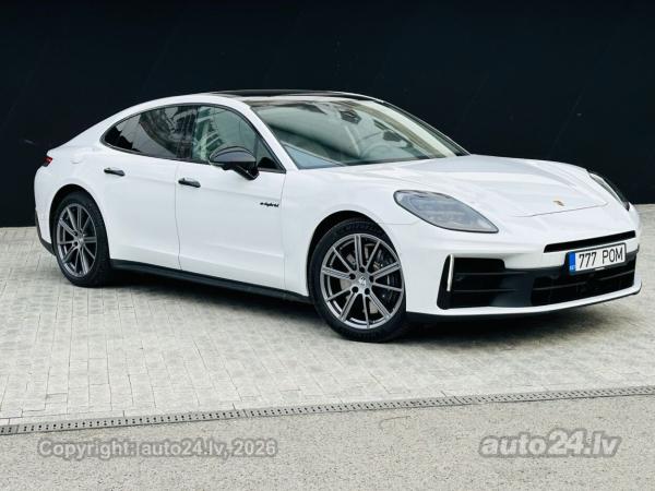 Balts Porsche Panamera 2024 Tallina, ar dzinēja tilpumu 2.90 L un nobraukumu 25 tūkst. km par 124900 €, foto 1 vietnē AUTOMOTO.COM.LV