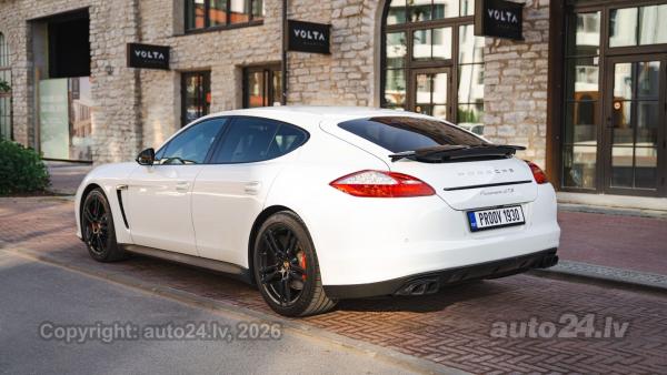White Porsche Panamera 2013 in Tallinn, with an engine capacity of 4.80 L and mileage of 86 thousand km for 35900 €, photo 3 on AUTOMOTO.COM.LV