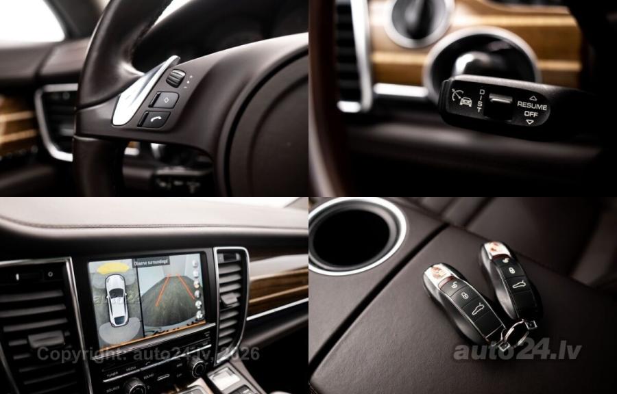 White Porsche Panamera 2013 in Tallinn, with an engine capacity of 3.00 L and mileage of 140 thousand km for 29999 €, photo 18 on AUTOMOTO.COM.LV