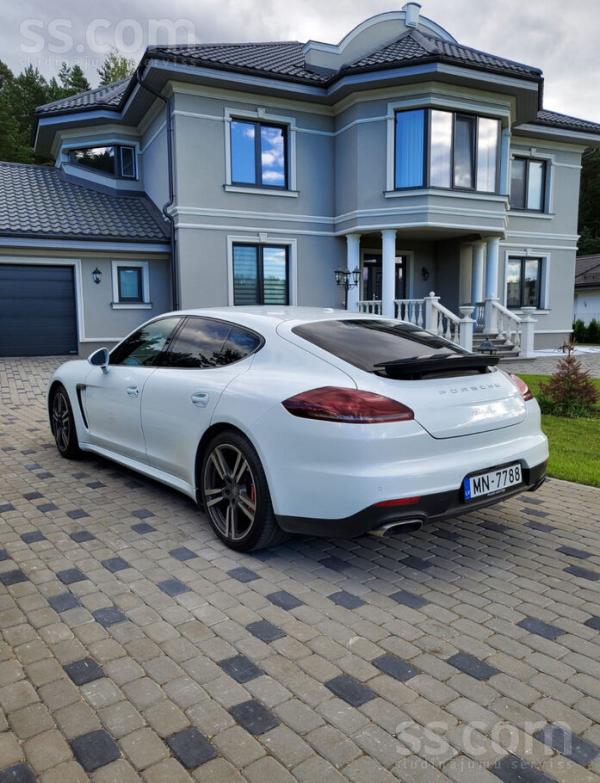 Balts Porsche Panamera 2014 Rīga, ar dzinēja tilpumu 3.60 L un nobraukumu 85 tūkst. km par 21000 €, foto 1 vietnē AUTOMOTO.COM.LV