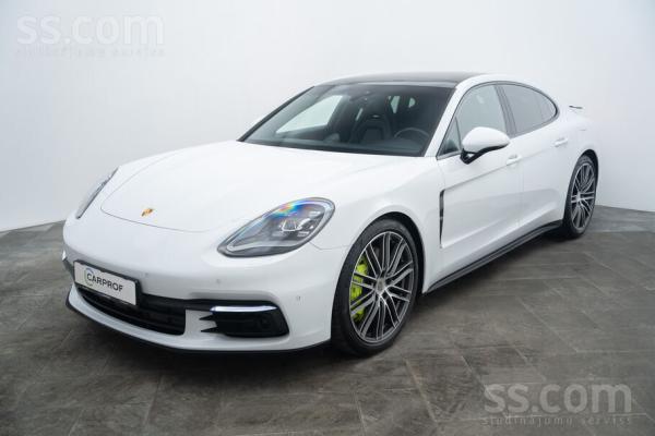White Porsche Panamera 2017 in Tallinn, with an engine capacity of 3.00 L and mileage of 117 thousand km for 46899 €, photo 1 on AUTOMOTO.COM.LV
