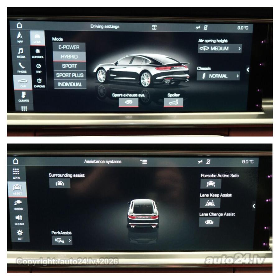 Белый Порше Панамера 2017 в Таллин, объемом двигателя 4.00 л и пробегом 128 тыс. км за 63900 €, фото 10 на AUTOMOTO.COM.LV