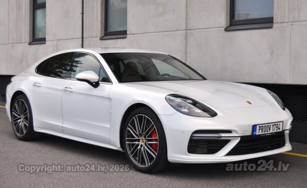 White Porsche Panamera 2017 in Tallinn, with an engine capacity of 4.00 L and mileage of 44 thousand km for 59900 €, photo 4 on AUTOMOTO.COM.LV