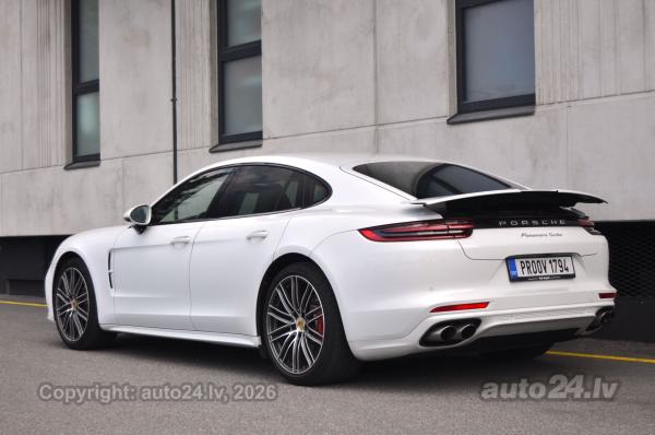 White Porsche Panamera 2017 in Tallinn, with an engine capacity of 4.00 L and mileage of 44 thousand km for 59900 €, photo 7 on AUTOMOTO.COM.LV