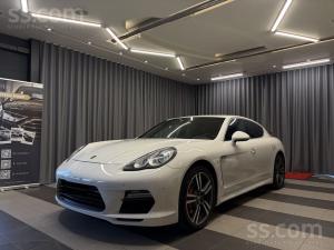 White Porsche Panamera 2012 in Riga, with an engine capacity of 4.80 L and mileage of 124 thousand km for 22690 €, photo  on AUTOMOTO.COM.LV